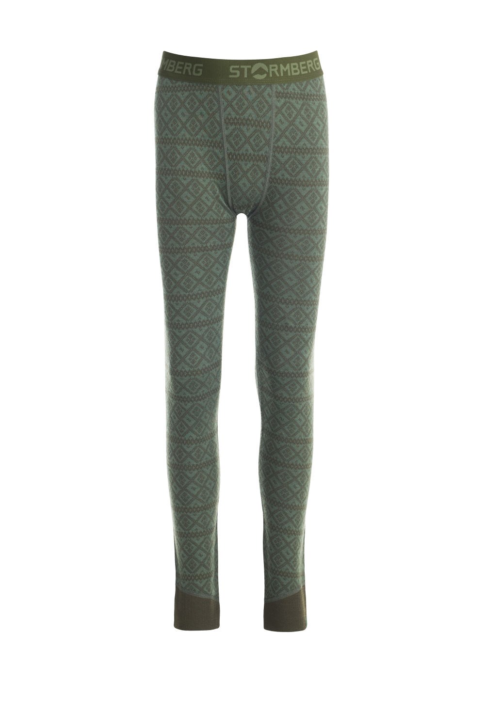 Rauland 2-lags ullongs barn 8-14 - grønn | Stormberg