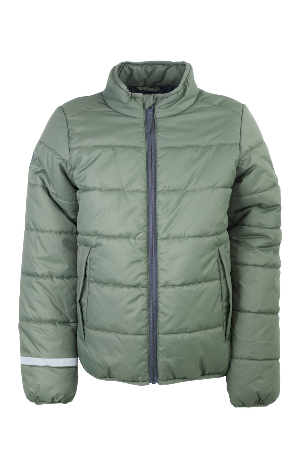 Strimfjell vattert jakke barn 8-14 - grønn | Stormberg