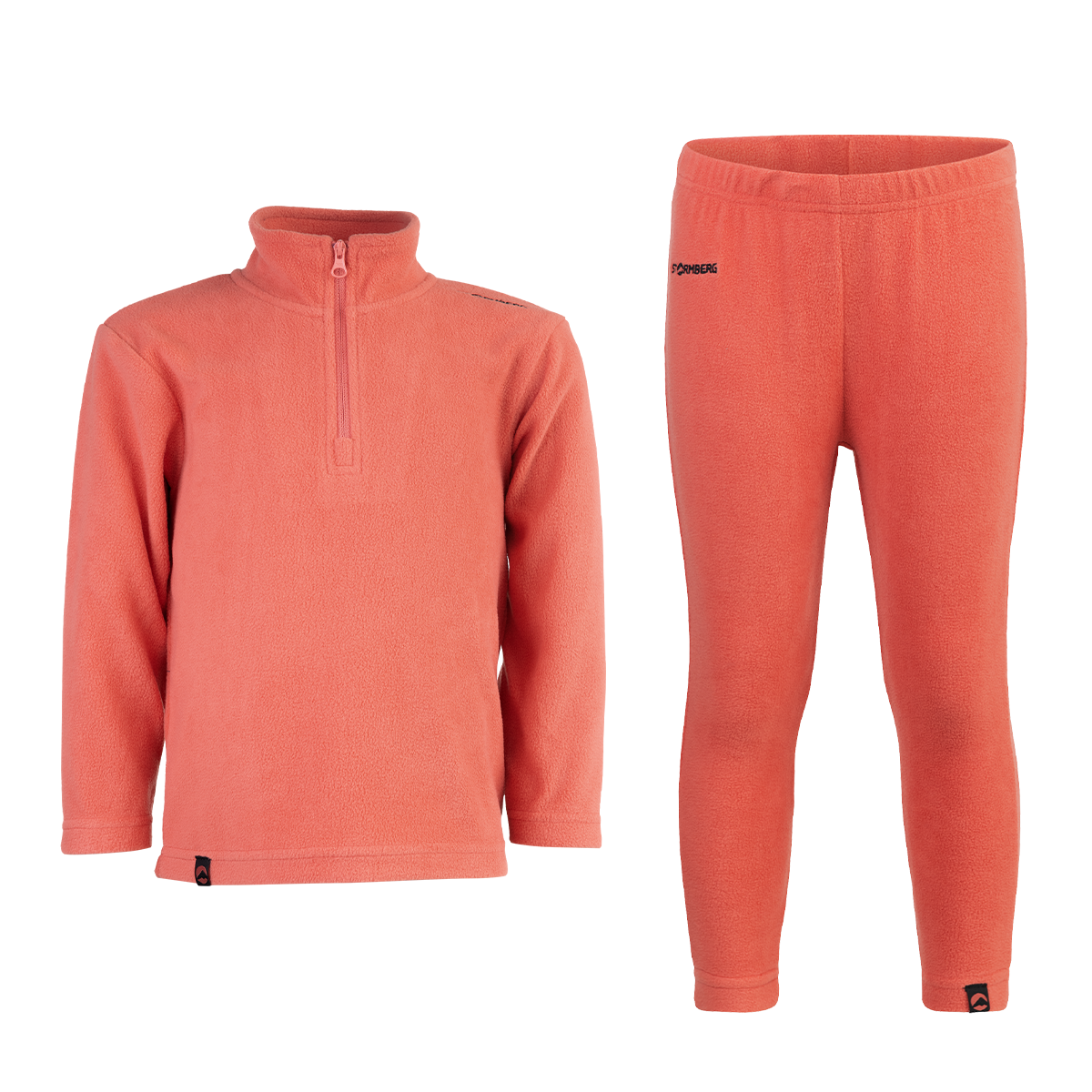 Fløyen fleecesett barn 1-7 - rosa | Stormberg