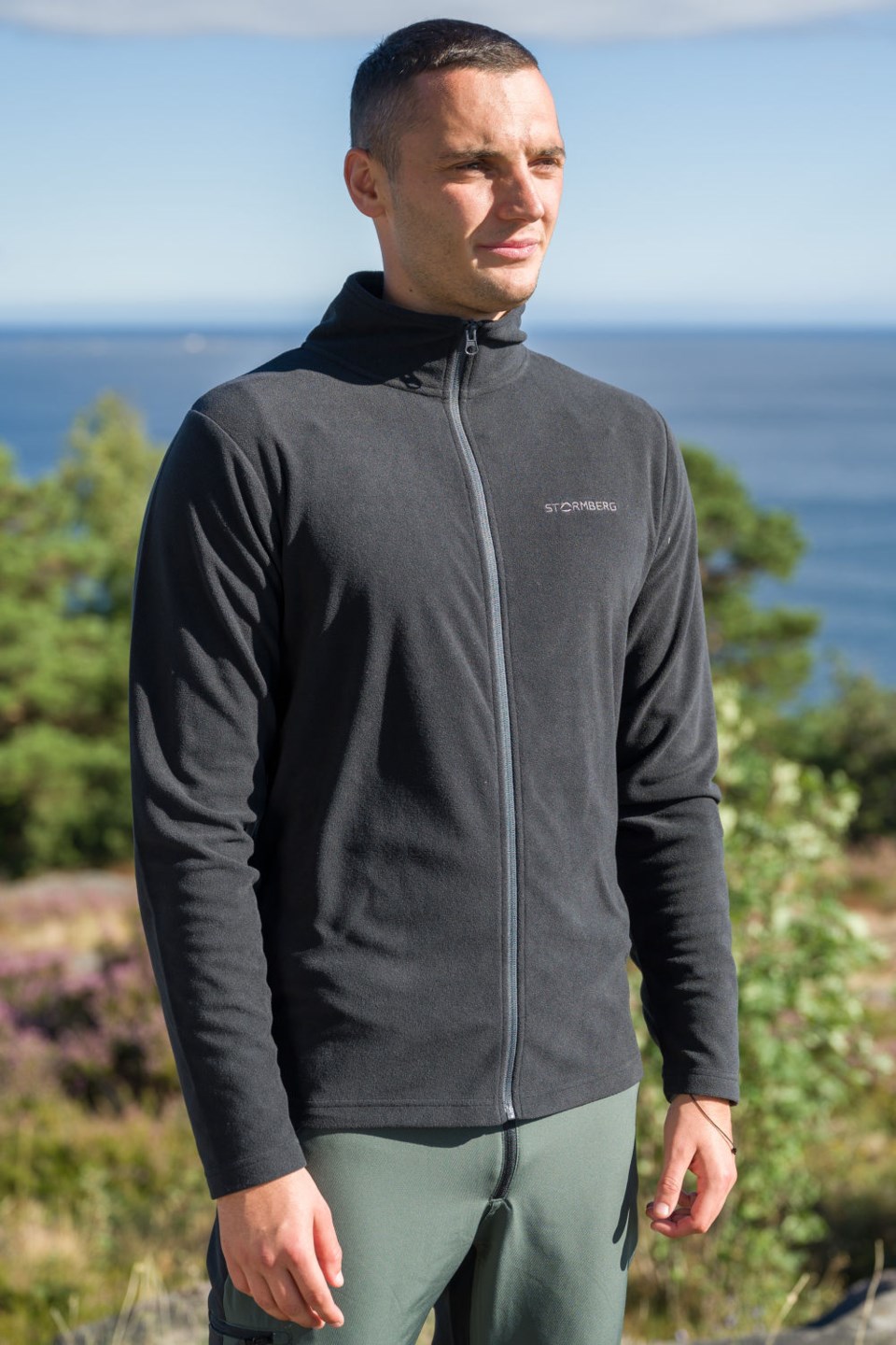 Marka fleecejakke herre - sort | Stormberg
