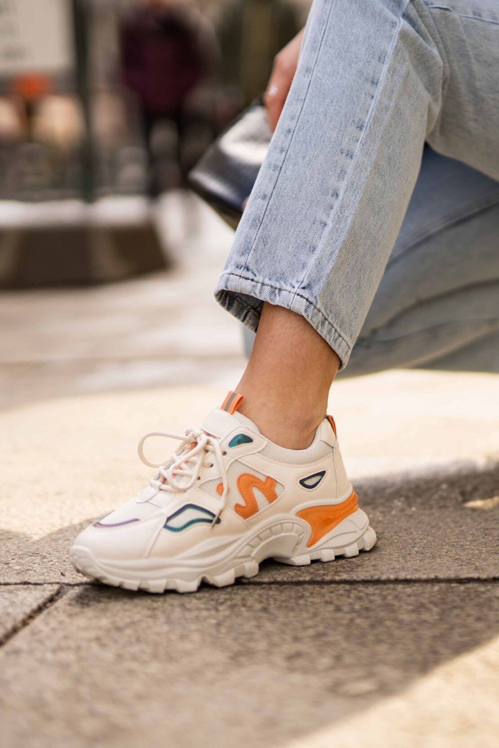 Noodles Cuddy sneaker - beige | Stormberg