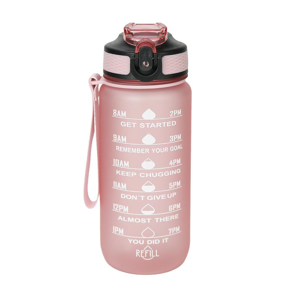 Motivasjon drikkeflaske 0,6 liter - fersken | Stormberg