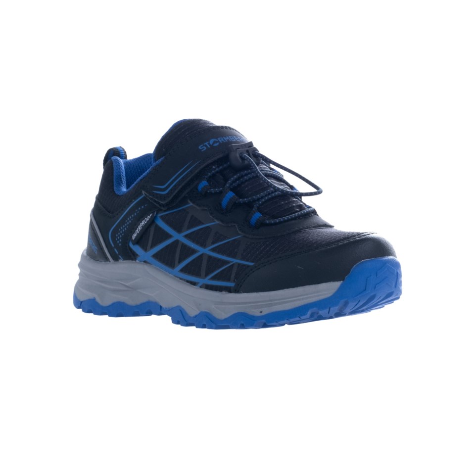 Brattli vanntett tursko barn - sort/blå | Stormberg