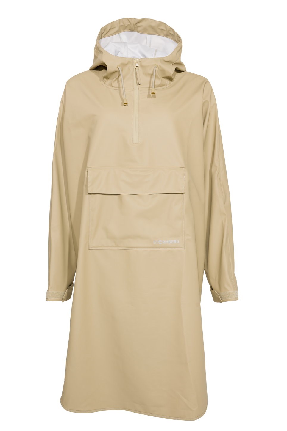 Lindesnes regnponcho - beige | Stormberg