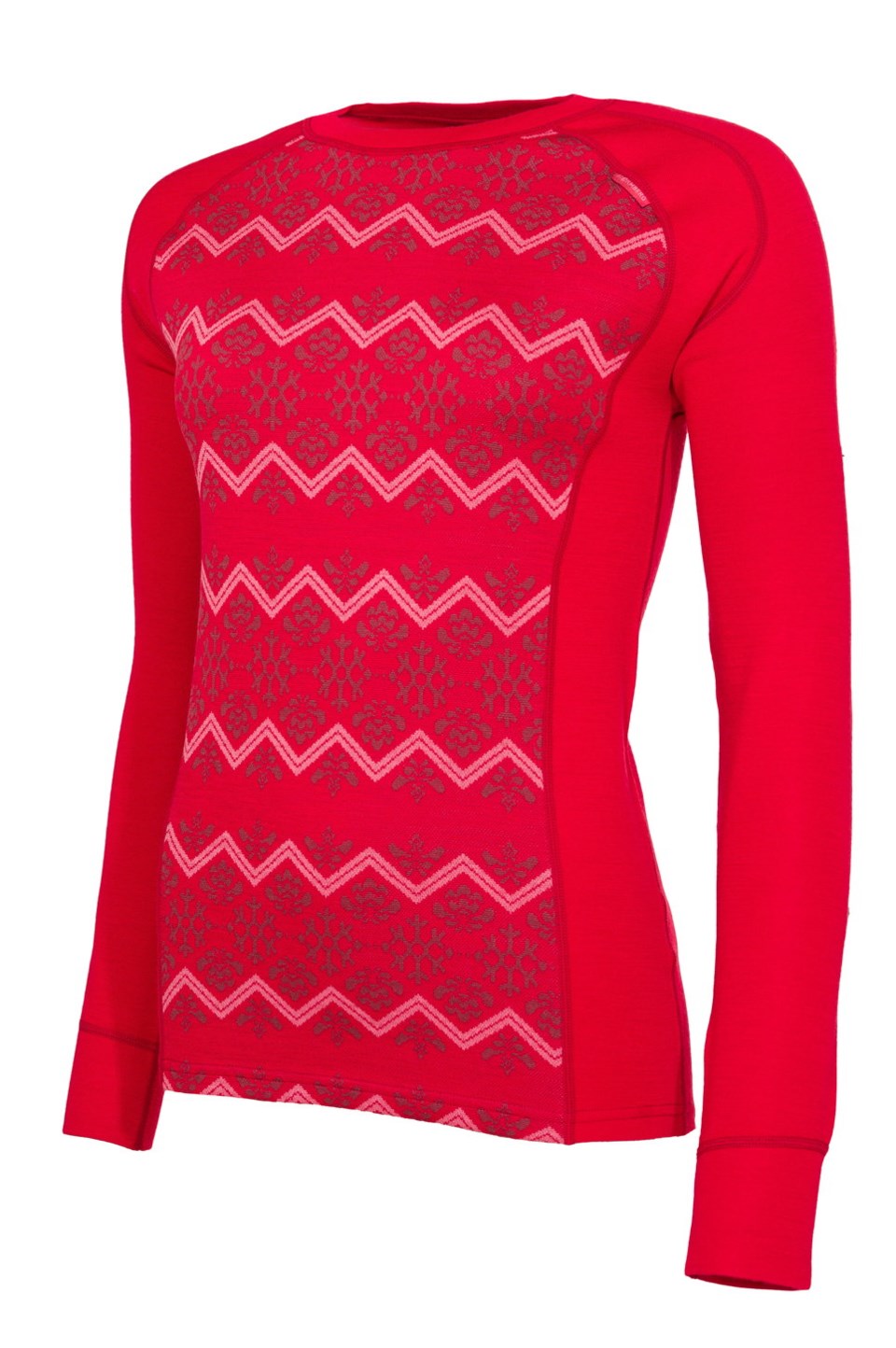 Setesdal 2-lags ulltrøye dame - rød | Stormberg