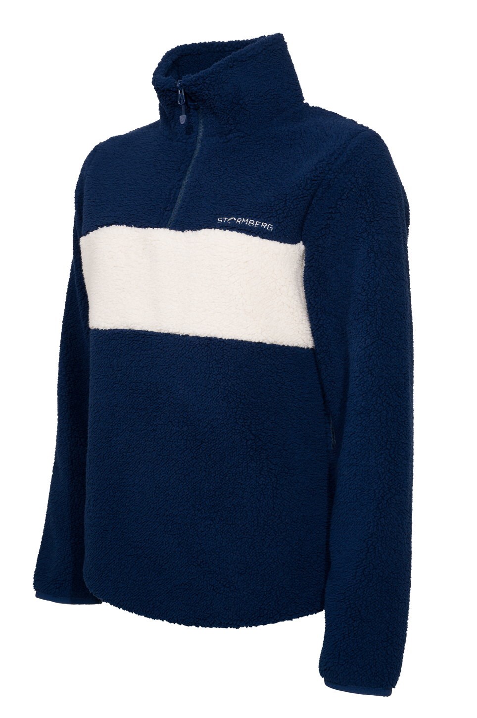 Juvnes sherpa Half Zip genser dame - blå | Stormberg