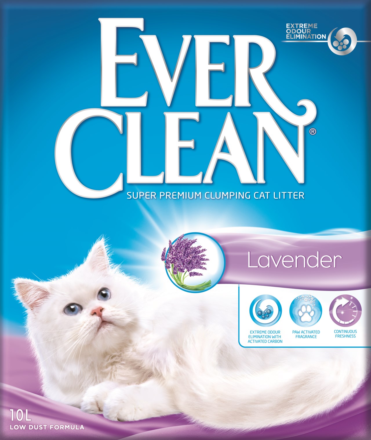 Ever Clean Lavender kattesand, 10 ltr | Stormberg